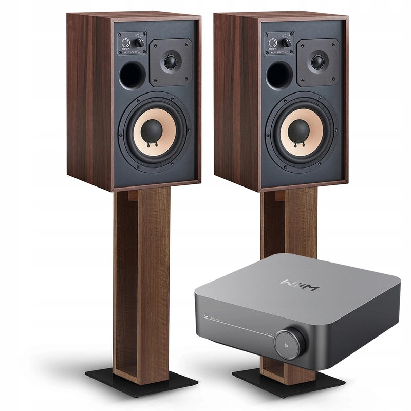 מערכת סטריאו WiiM Amp + Elipson Heritage XLS7 – הום סינמה