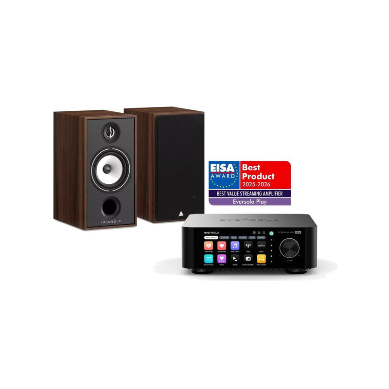 מערכת סטריאו EverSolo Play Amp + Triangle Borea BR04 – הום סינמה-Home ...