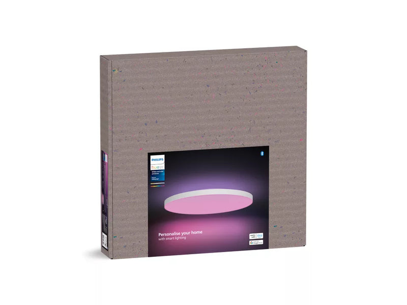 גוף תאורה philips Hue Datura Ceiling Light Large - White – הום סינמה ...