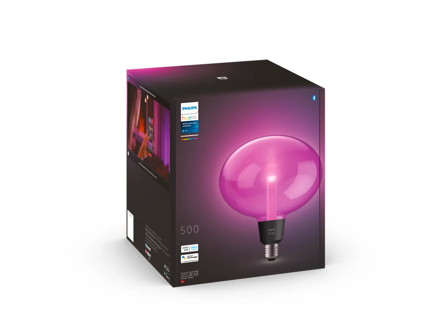 נורה Philips Hue Ellipse - E27 smart bulb – הום סינמה-Home Cinema