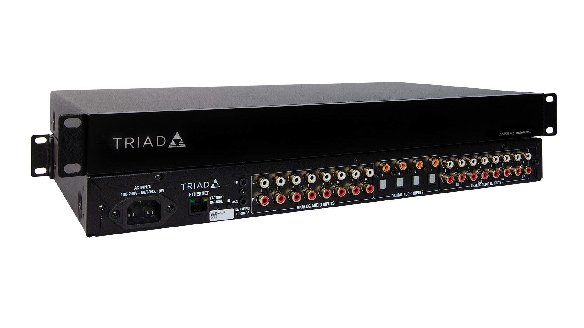 מטריצת אודיו Triad-Control4 TS-AMS8 V2 – הום סינמה