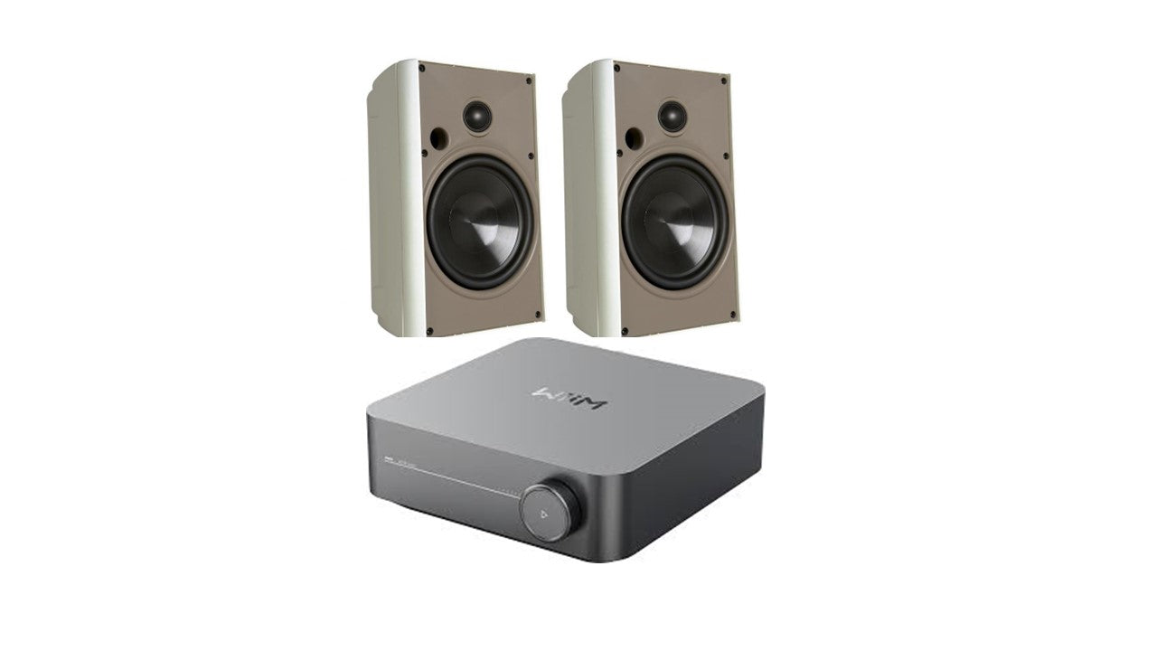 מערכת סטריאו WiiM Amp + Proficient AW650 – הום סינמה